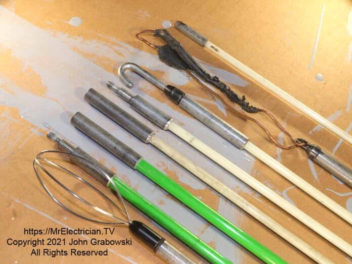 Wire Pulling In Walls Ceilings