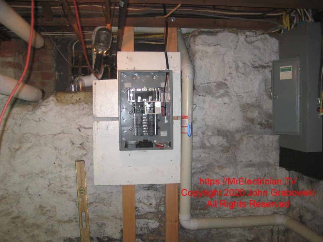 Wired Generator Sub-Panel