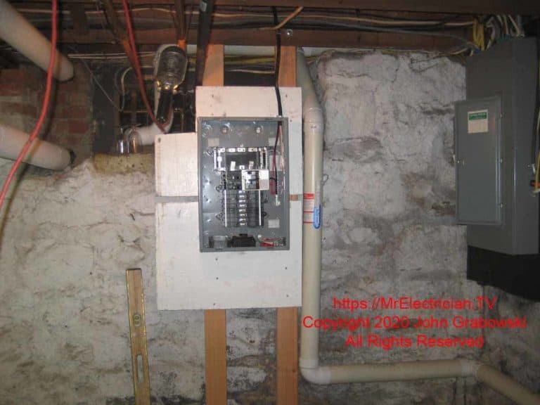 Wired Generator Sub-Panel