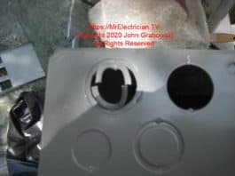 Remove Concentric Knockouts