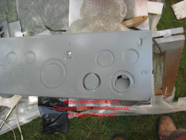 Remove Concentric Knockouts