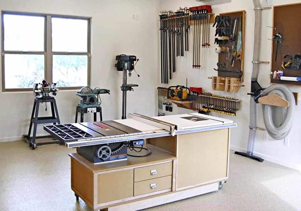 Setting Up A Woodshop