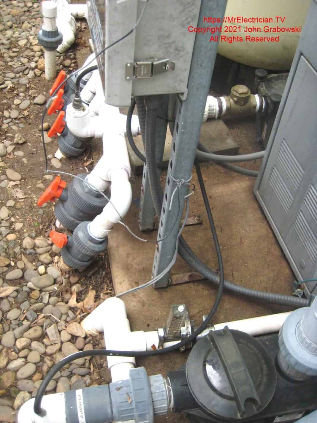 Swimming Pool Bonding of Pumps, Heater, and Equipment