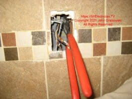 Outlet Box Screw Hole Repair