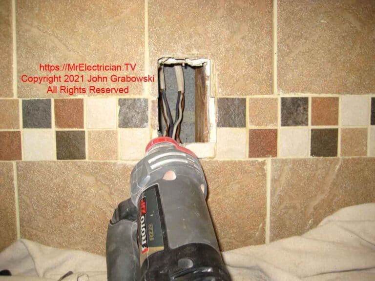 Outlet Box Screw Hole Repair