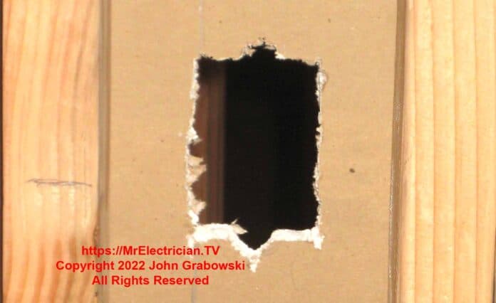 Install An Electrical Box - Mr. Electrician