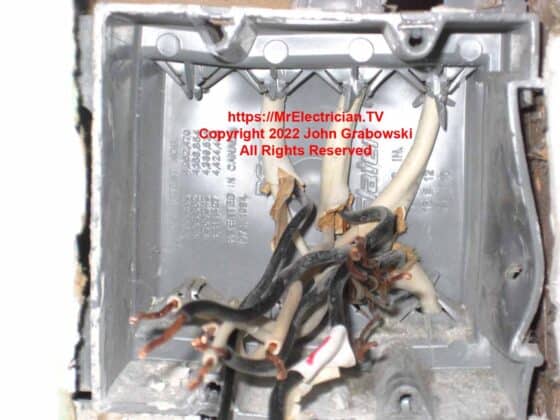 Repair A Broken Electrical Box - Mr. Electrician