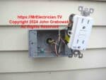 Outdoor Electrical Outlet Box - Mr. Electrician