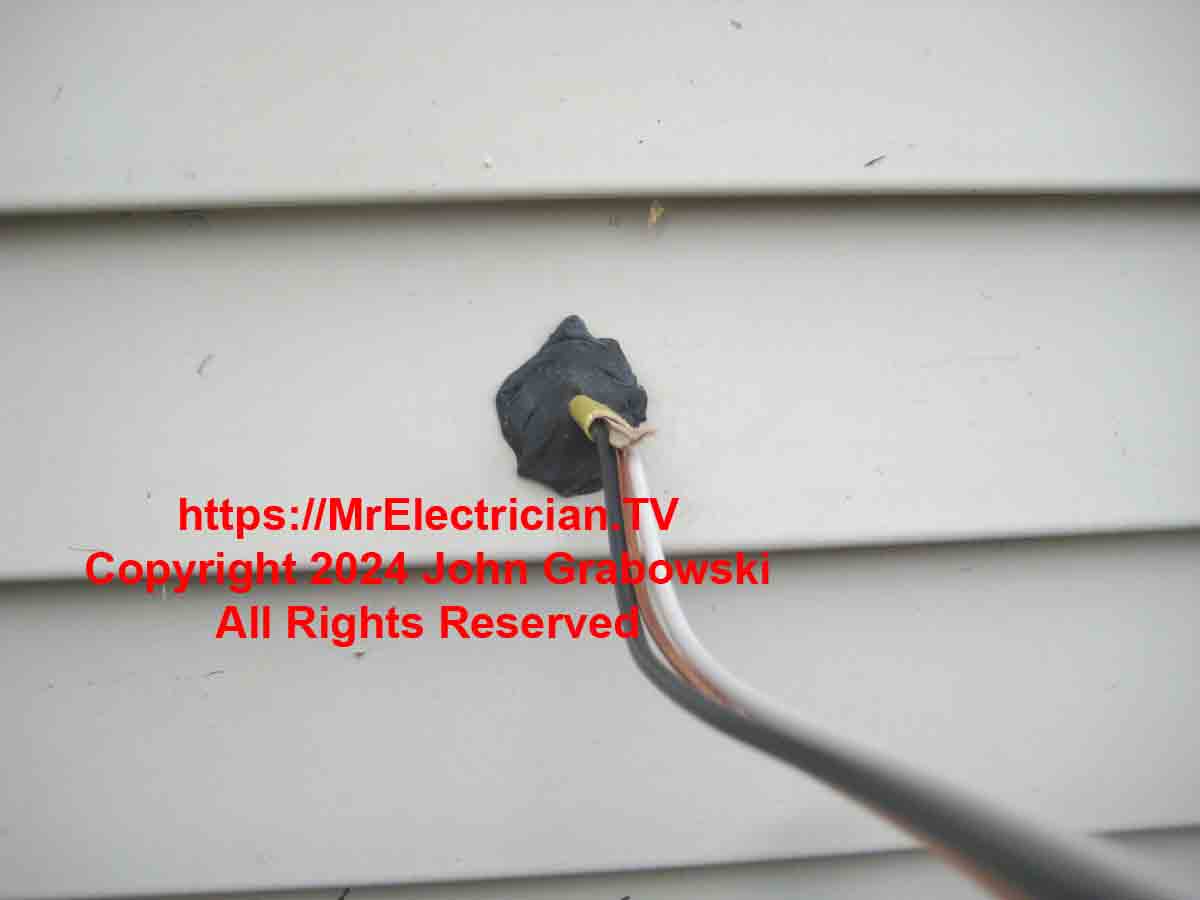 Outdoor Electrical Outlet Box - Mr. Electrician