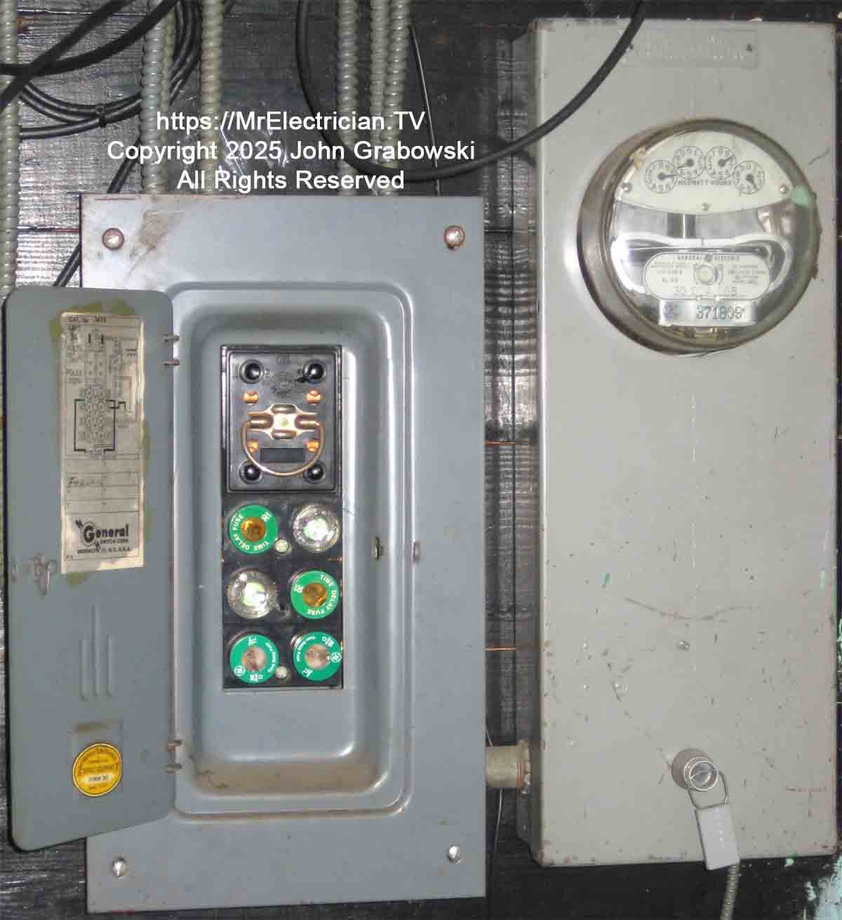 Basement Electric Meter - Mr. Electrician